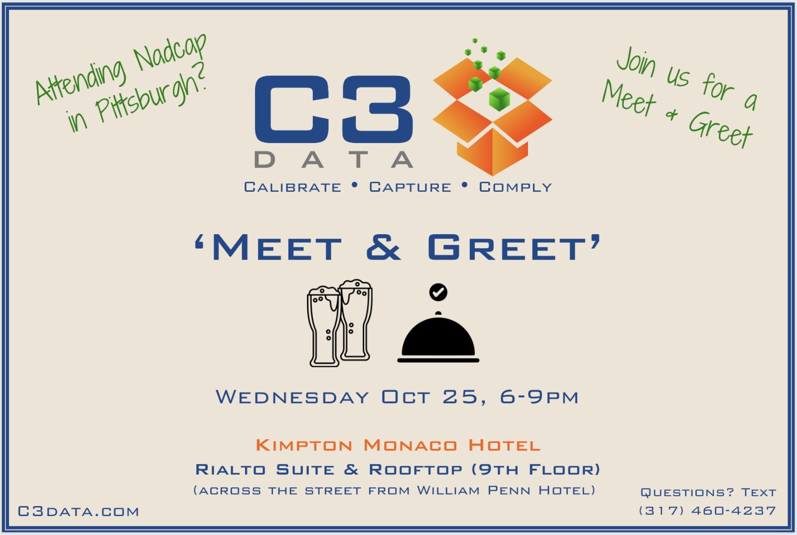 Come meet us at the Nadcap meeting!